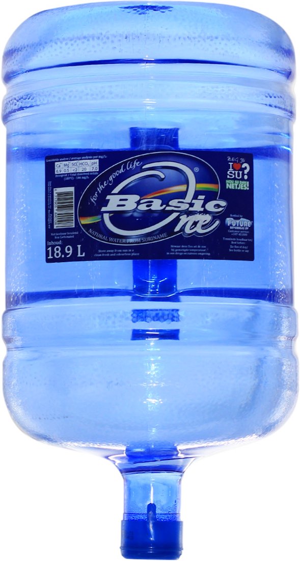 Basic One Water Gallon 5L - Sranan Delivery